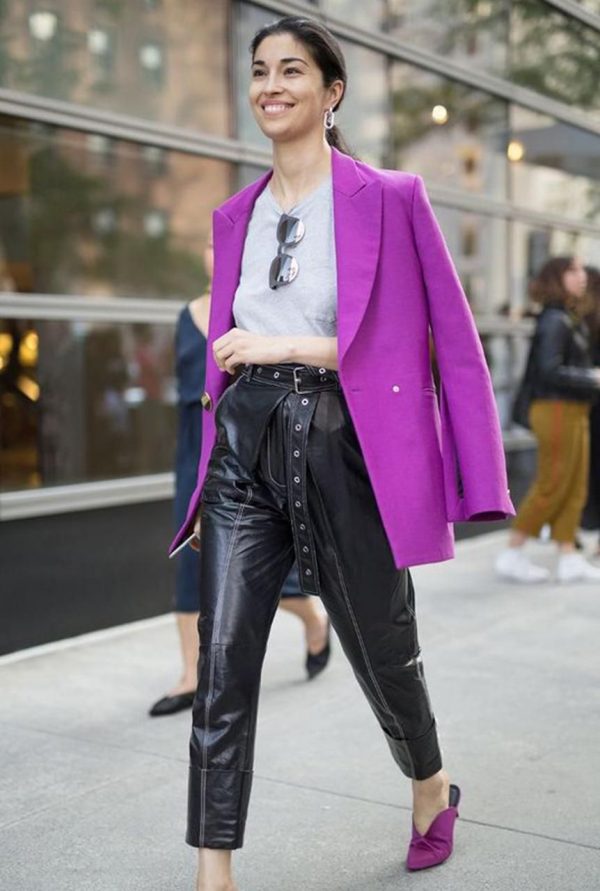 ¿Cómo Combinar el Color Morado 💜? 2026 Con Vestidos, Blazers..