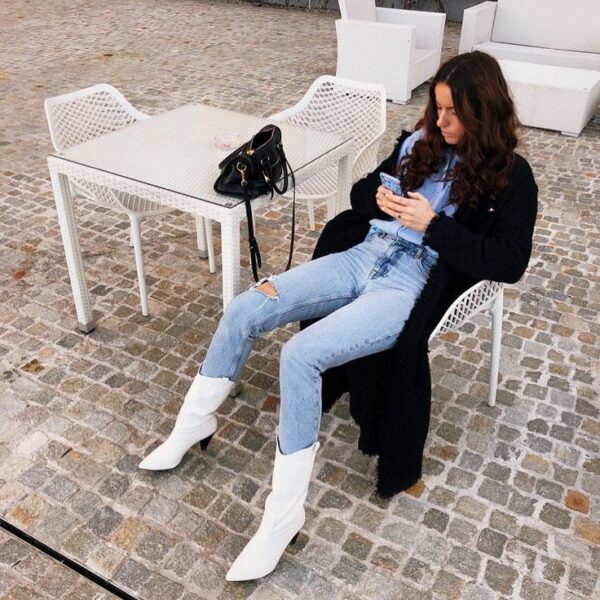 Cómo Combinar Botas Cowboy Blancas Lyrandra Shop 2026