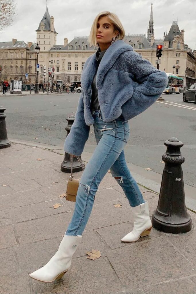 Cómo Combinar Botas Cowboy Blancas Lyrandra Shop 2026