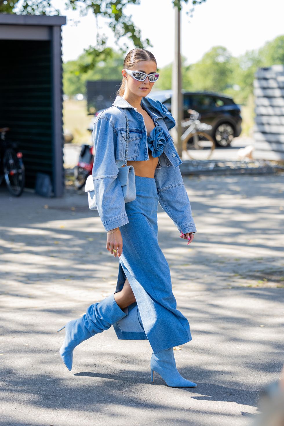 Como combinar botas denim mujer 2026 | Lyrandra Shop