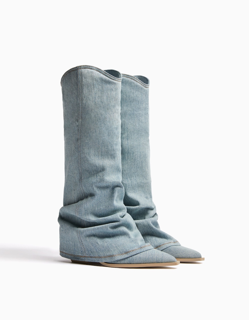 Como combinar botas denim mujer 2026 | Lyrandra Shop